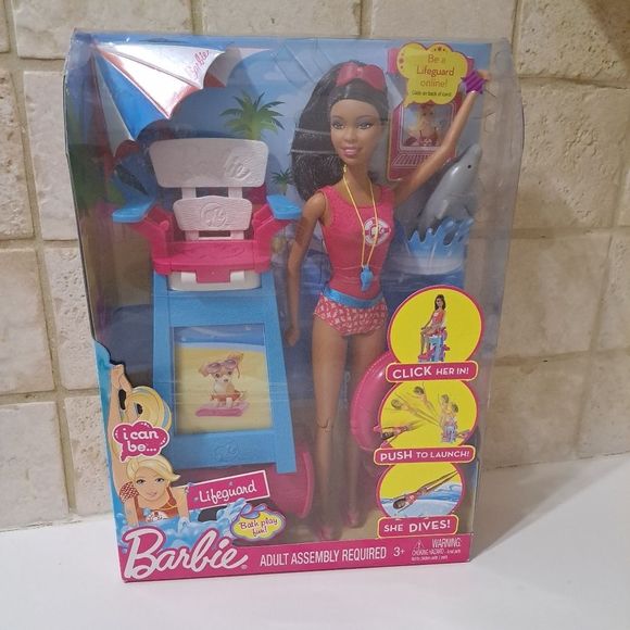 Barbie | Toys | Barbiei Can Be A Lifeguard Doll Playset | Poshmark